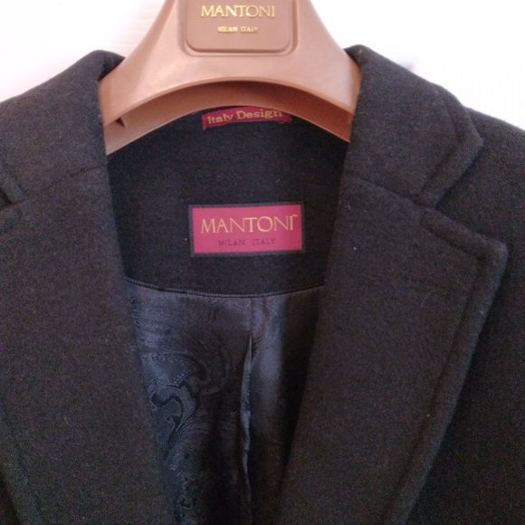 Mantoni | Jackets & Coats | Mens Mantoni Topcoat | Poshmark